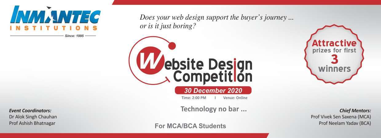 Website Design Competition - Integrated School Of Law